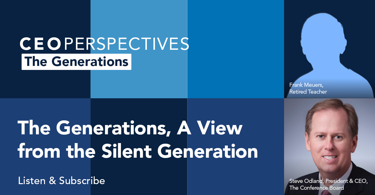 CEO Perspectives: The Generations, A View from the Silent Generation