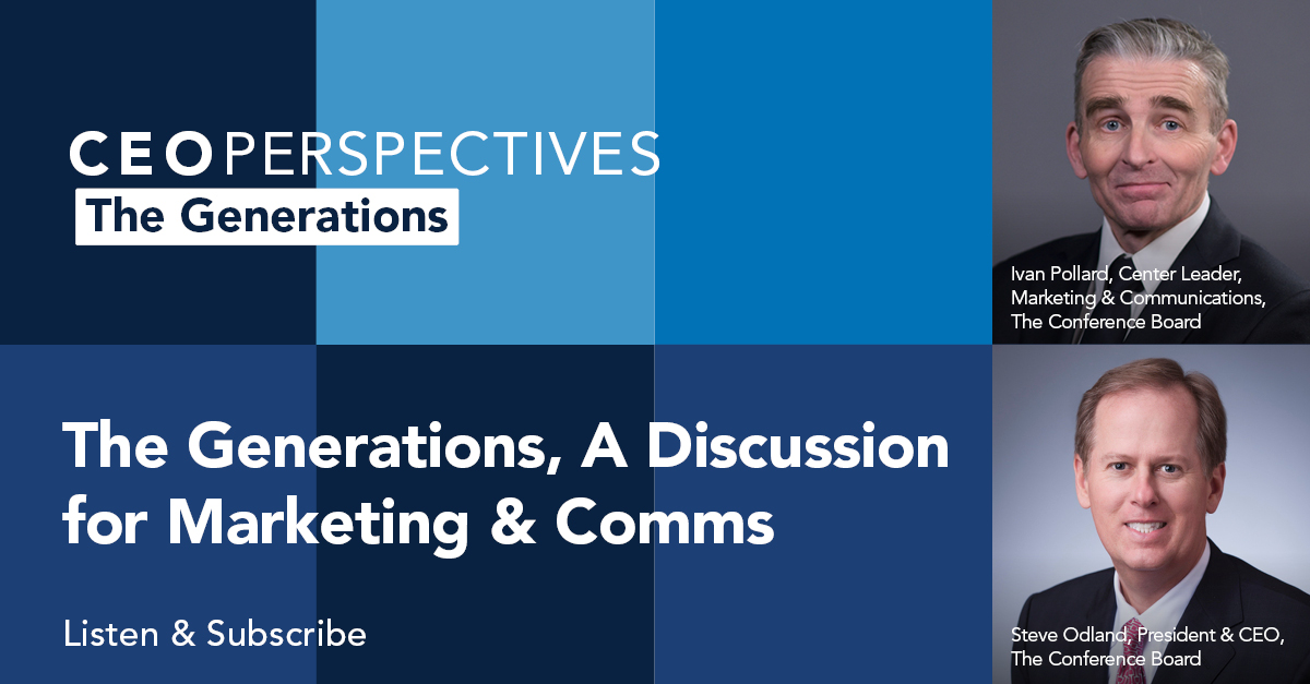 CEO Perspectives: The Generations, A Discussion for Marketing & Comms