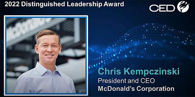 Chris Kempczinski's acceptance speech