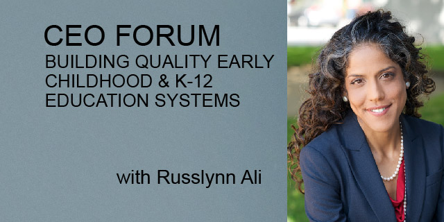 XQ Institute Co-Founder and CEO Russlynn Ali on Quality Education as ...